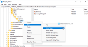 How to change OneNote backup folder in Windows 11/10