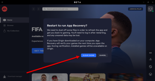 EA Desktop keeps crashing and signing me out on Windows PC