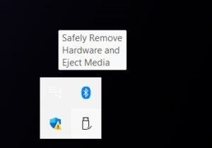 Create Safely Remove Hardware Shortcut to eject USB in Windows