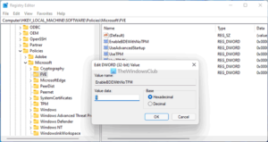 Failed to open BitLocker Control Panel Tool, 0x80004005 Windows 11