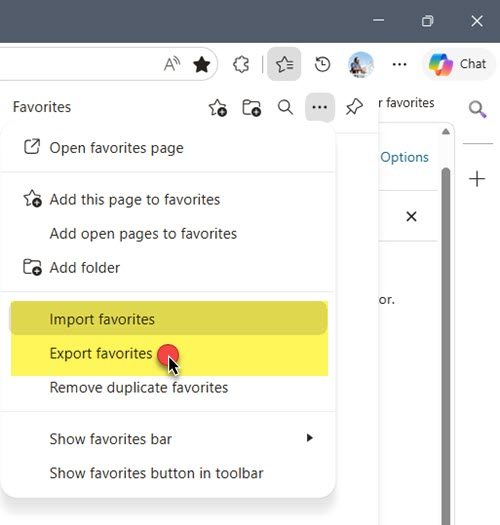 How to organize Favorites in Microsoft Edge on Windows 11