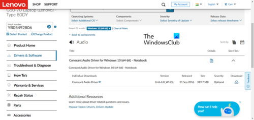 How to download Audio driver for Windows 11