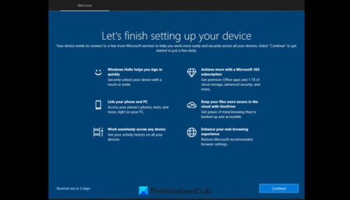 Let's finish setting up your device stuck! How to get rid of it?