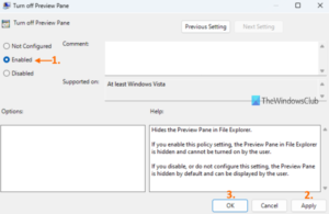 Show or Hide Preview Pane in File Explorer of Windows 11