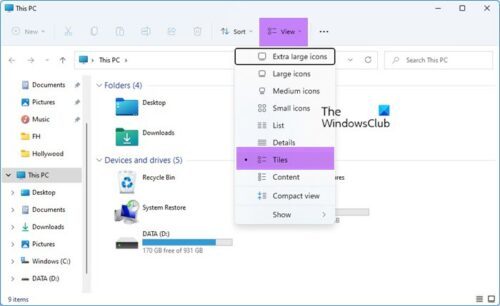 Fix Disk Space Bar missing in This PC of Windows 11