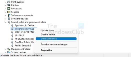 Intel Graphics Settings keep crashing on Windows 11/10