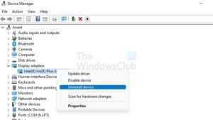 Intel Graphics Settings keep crashing on Windows 11/10