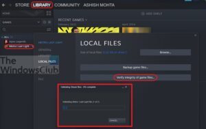 Fix MISSING DOWNLOADED FILES error on Steam