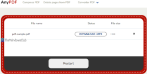 Best free PDF to Audio converter software and online tools
