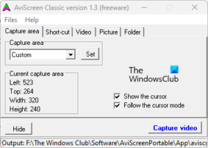 Best free Portable Screen Recorder software for Windows 11/10