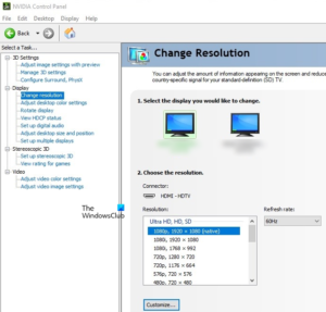 Fix Screen Resolution problems in Windows 11/10