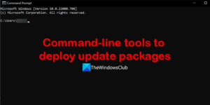 Command-line switches to deploy Microsoft software Update packages