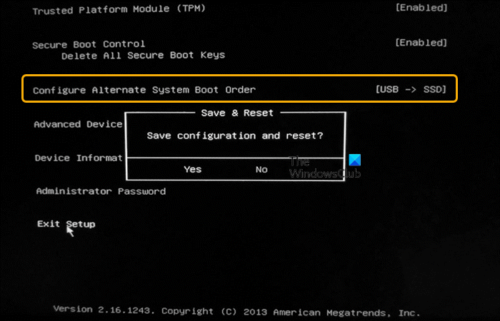 How to boot Surface from USB Drive at Startup