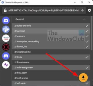 How to export Discord chat messages using DiscordChatExporter