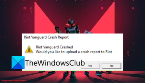 Fix Riot Vanguard Crashed error on Valorant