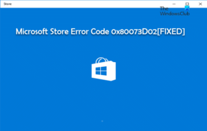 Fix 0x80073D02 Microsoft Store Error Code in Windows 11