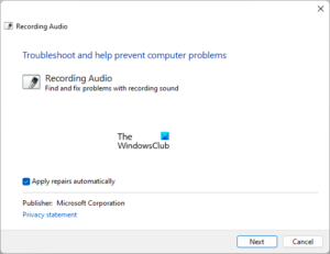 PowerPoint Screen or Audio Recording not working