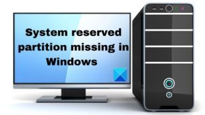 What is System Reserved Partition in Windows 11/10