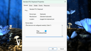 This device is not configured correctly (Code 1) [Fixed]