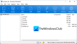 Best free CAB File Extractor software for Windows 11/10