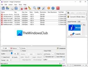 Best Free Batch Image Optimizer software for Windows 11/10