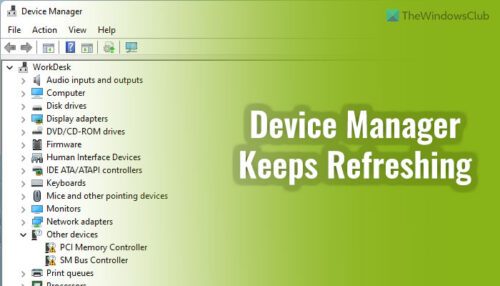 Yellow Exclamation mark next to a device in Device Manager
