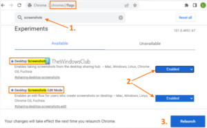 How to use Screenshot Capture and Screenshot Editor tool in Chrome