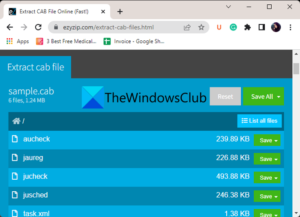 Best free CAB File Extractor software for Windows 11/10