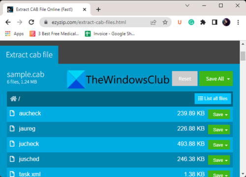 Best free CAB File Extractor software for Windows 11/10