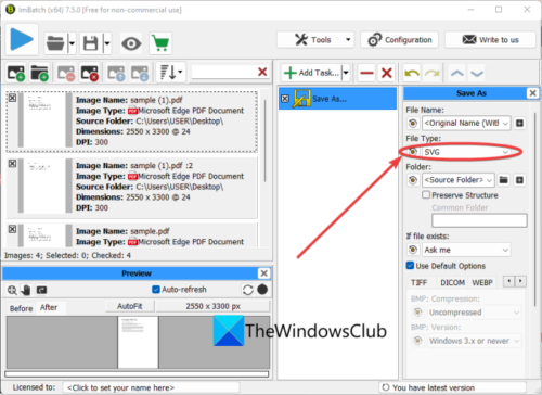 How to convert PDF to SVG in Windows 11/10