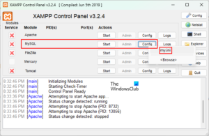 Error: MySQL shutdown unexpectedly [Fixed]