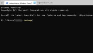 How to Run Task Manager as administrator in Windows 11/10