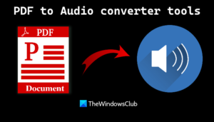 Best free PDF to Audio converter software and online tools