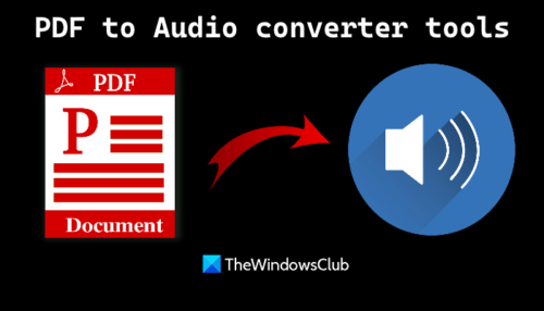 Best free PDF to Audio converter software and online tools
