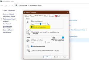 Mouse lags, stutters, freezes or is stuck on screen in Windows 11
