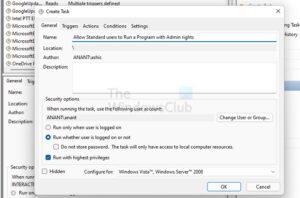 How to allow Standard users to Run a Program with Admin rights