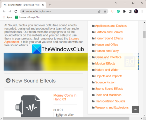 Download Intro Sound Effects for free from these websites