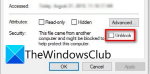 These files can't be opened in Windows 11/10