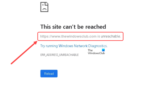 How to fix ERR_ADDRESS_UNREACHABLE Chrome error in Windows