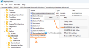 How to enable or disable Compact View in Explorer in Windows 11