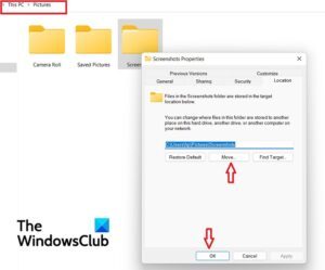 Where are Screenshots and Snips saved in Windows 11/10