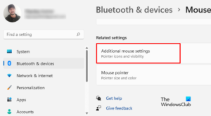 How to Turn on Mouse Pointer Trails in Windows 11