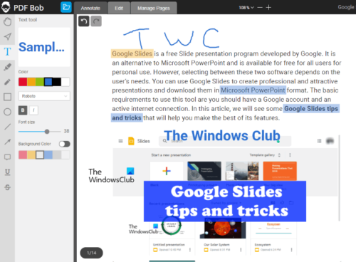 How to annotate a PDF on Windows 11/10