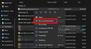 The installer failed to start - Brave browser [Fixed]