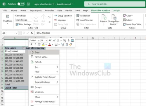 How to delete Pivot Tables in Excel