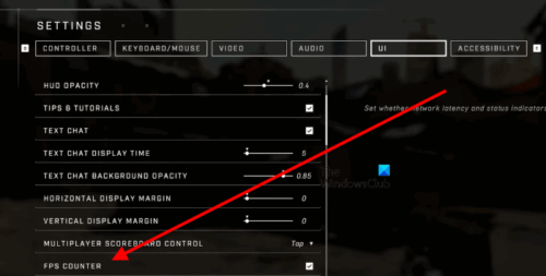 How to show FPS in games on Windows 11/10 PC