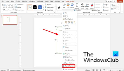 How to fill an area of Text or Shape by a percentage in PowerPoint