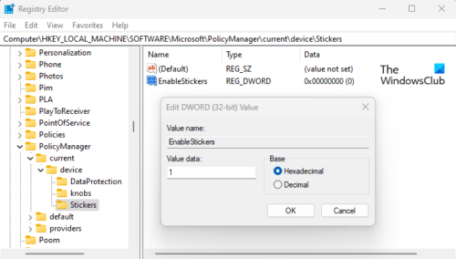 How to Enable and Use Desktop Stickers in Windows 11