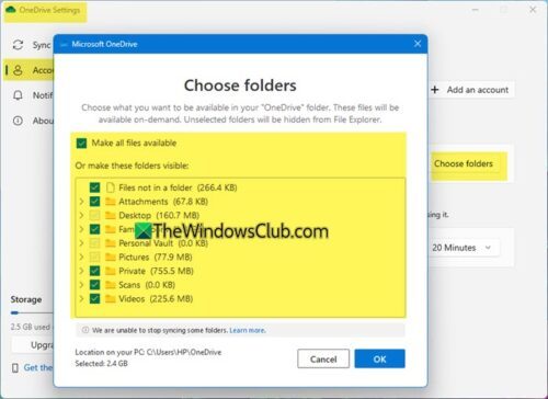 Make Windows save Documents locally instead of OneDrive