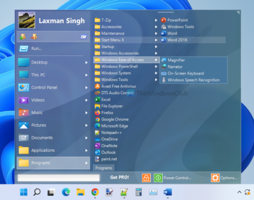 Best free Start Menu Alternatives for Windows 11/10